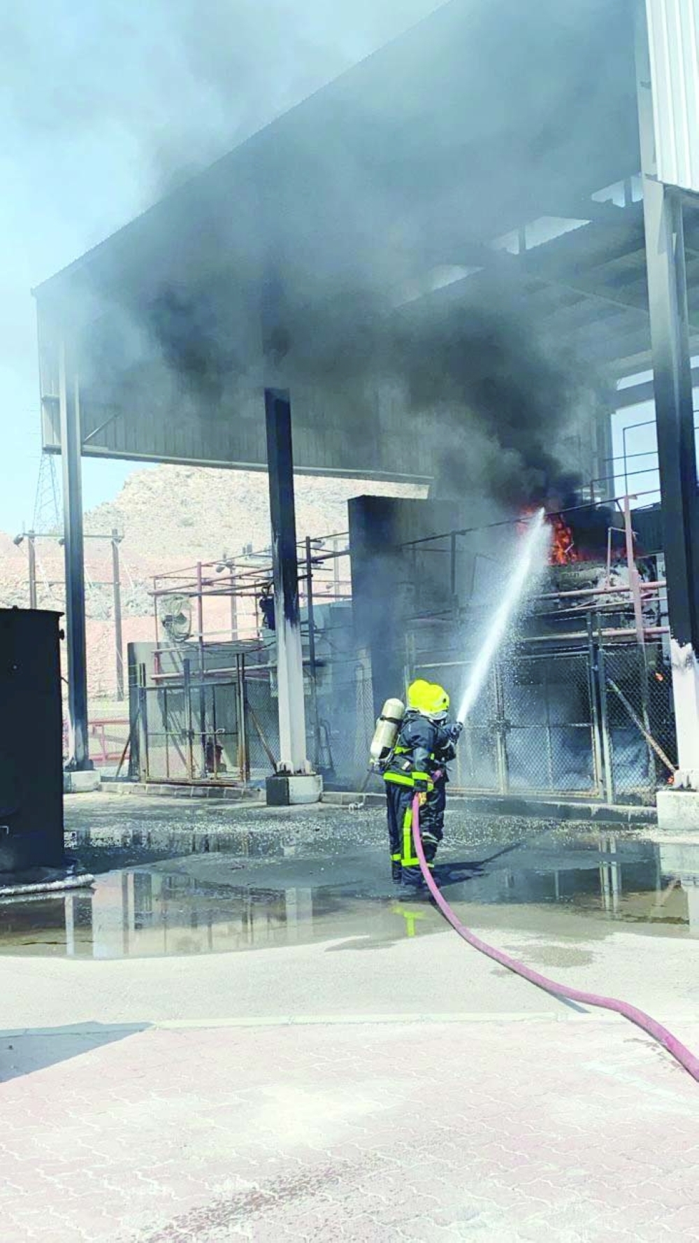Electrical substation fire put out - Oman Observer
