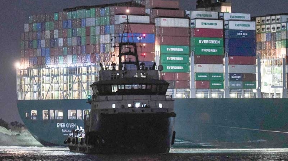Suez Canal at fault over Ever Given grounding: Company - Oman Observer