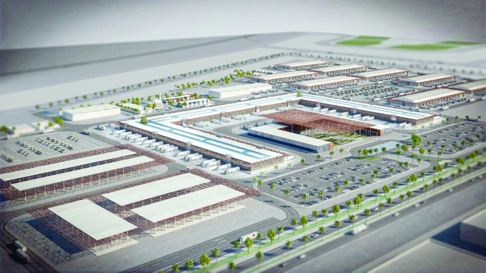 New RO 43m Central Fruits & Vegetable Market at Khazaen Economic City ...