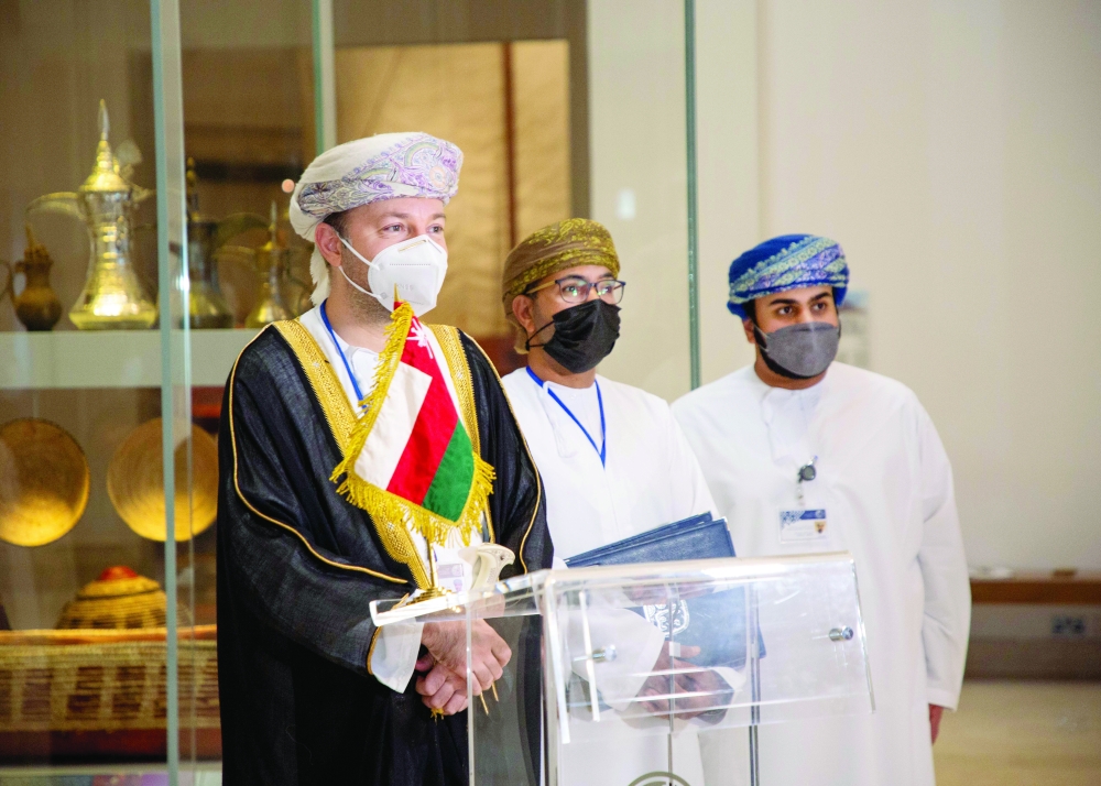 National Museum opens 'Oman Hall' at State Hermitage Museum - Oman Observer