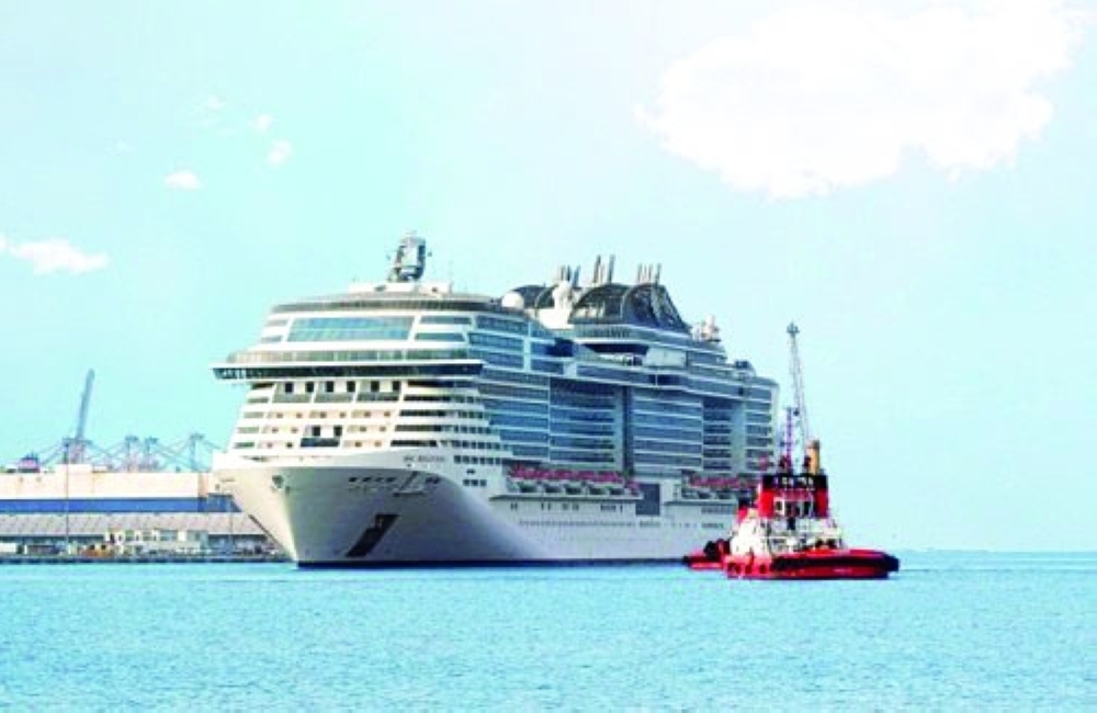 Super cruise ship sets sail from Saudi Arabia for first time - Oman ...