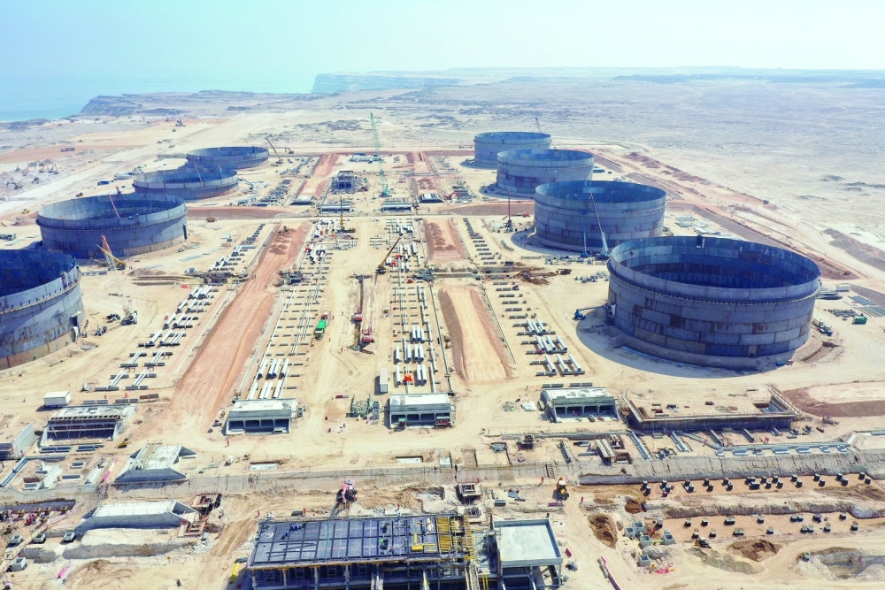 First phase of Oman’s mega crude storage park set for Q1 2022 launch ...