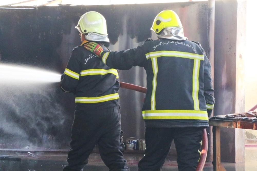 CDAA's firefighting teams douse carpentry workshop blaze in Suhar ...