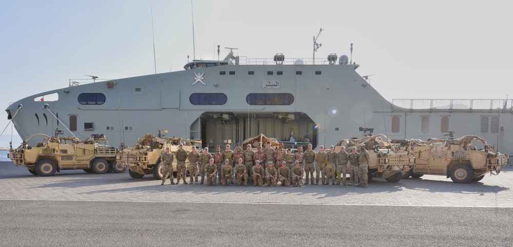 Omani-British military exercise "Musandam Fort 2021" begins - Oman Observer