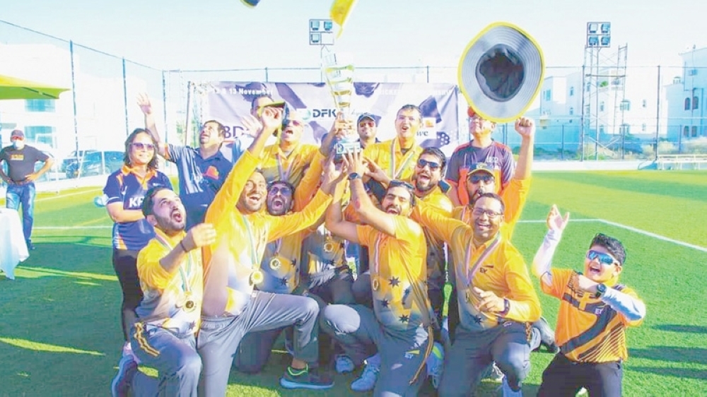 EY lift the Auditors Cup 2021 - Oman Observer