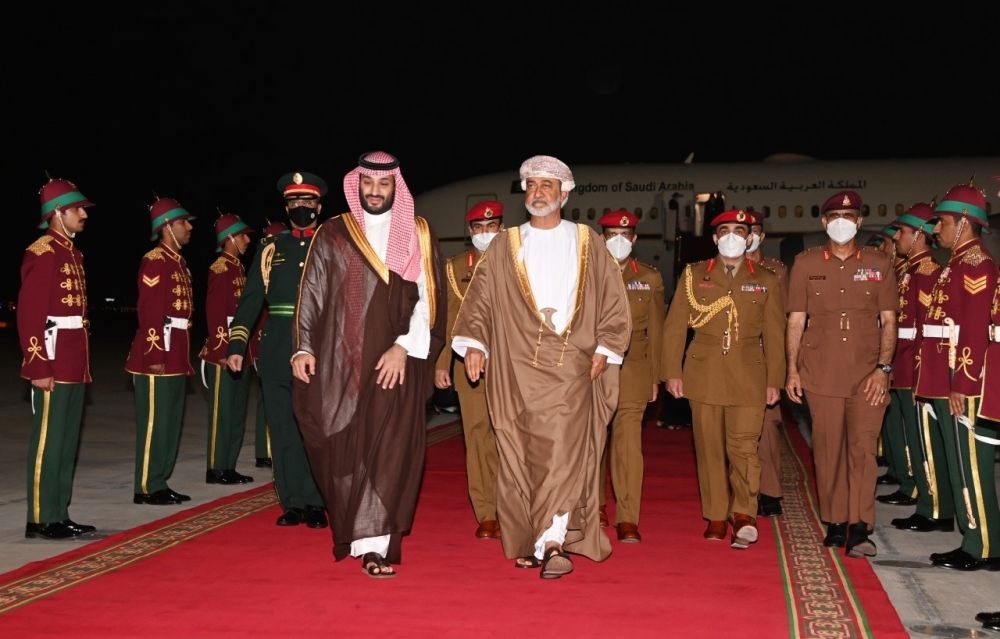 Saudi Crown Prince arrives in the Sultanate of Oman - Oman Observer