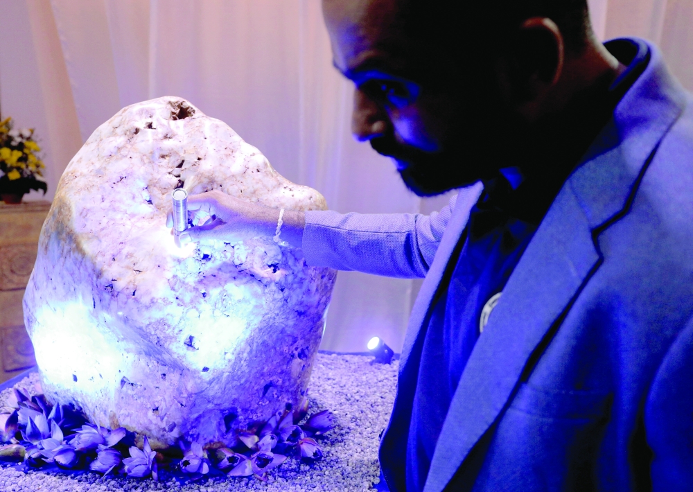 EXAMINING THE WORLD’S LARGEST BLUE GEM - Oman Observer