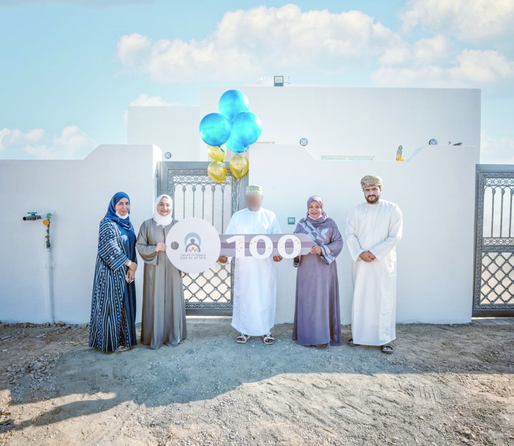 100 poor families receive free houses - Oman Observer