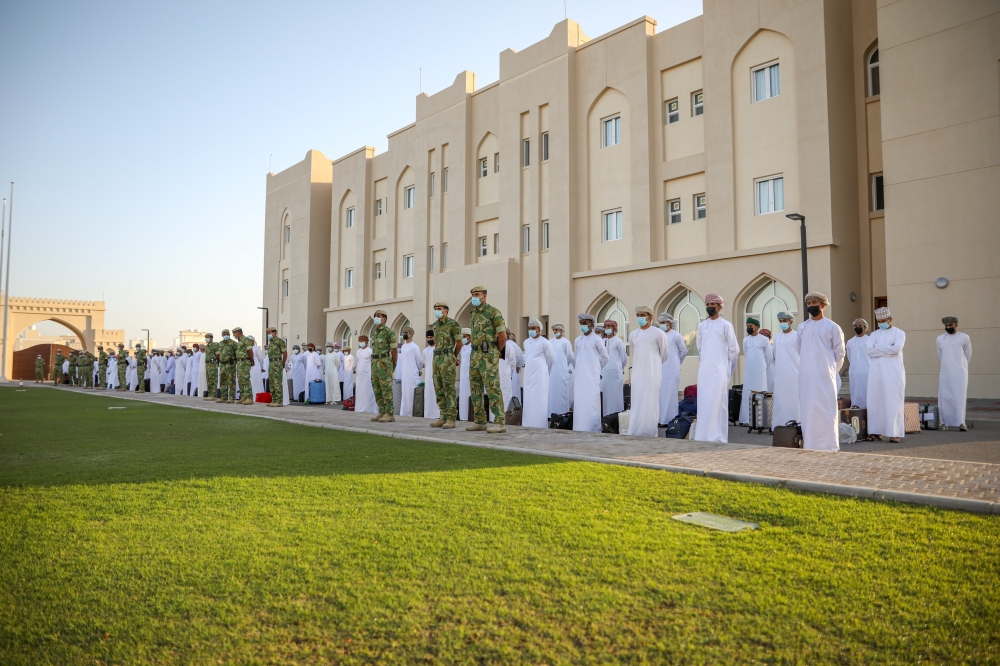Royal Court Affairs receives new recruits - Oman Observer