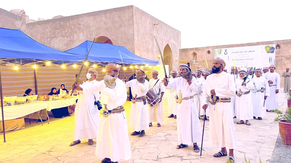 Gulf Ceramics Carnival begins at Jabreen Castle - Oman Observer