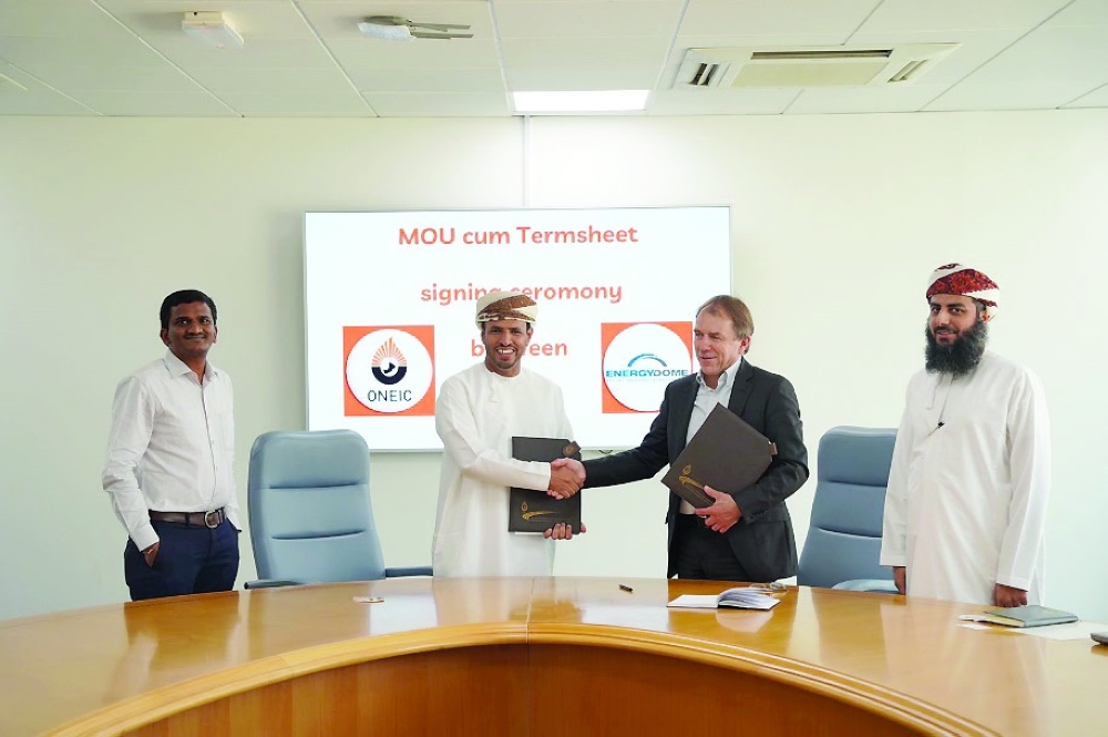 ONEIC partners with Energy Dome to offer Long Duration Energy Storage ...