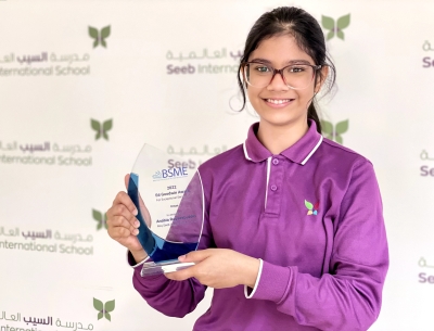 ABQ Seeb student wins regional award - Oman Observer