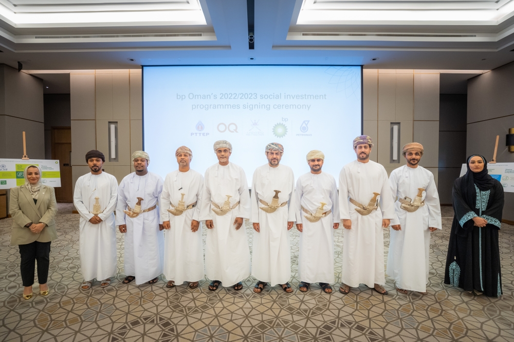 bp Oman signs five social investment initiatives - Oman Observer