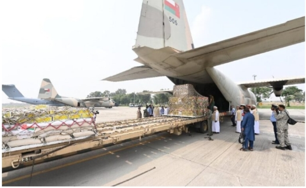 Oman sends aid to flood-affected Pakistan - Oman Observer
