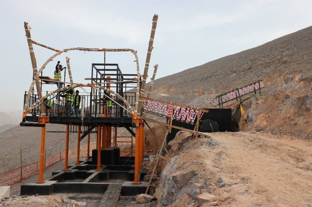 Work on Khasab zipline project in full swing - Oman Observer