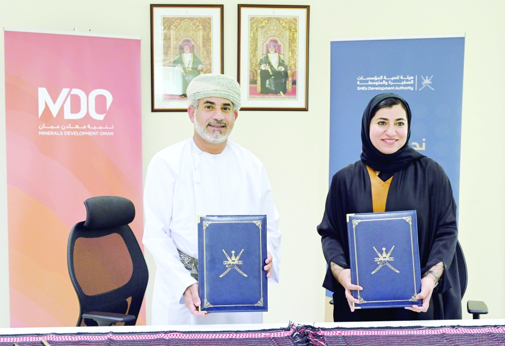 MDO awards RO 6.8 million worth projects to SMEs - Oman Observer