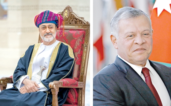 King of Jordan arrives on Tuesday - Oman Observer