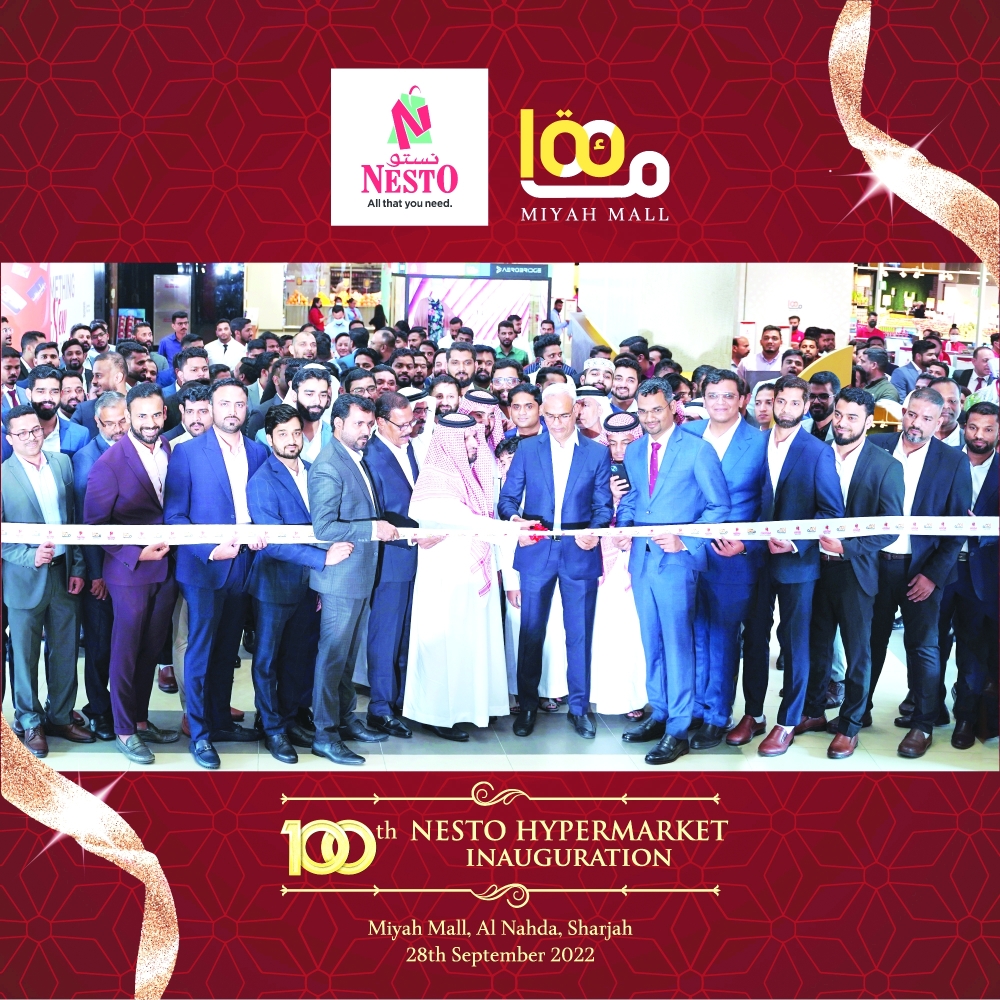Nesto Group opens 100th outlet in Sharjah - Oman Observer