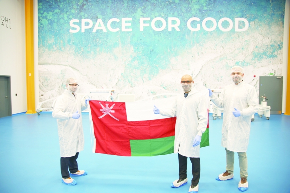 Oman’s first satellite set for orbit - Oman Observer