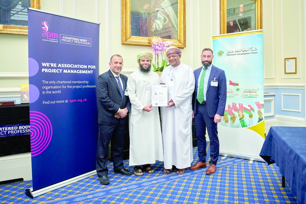 PDO first in region to get APM accreditation - Oman Observer