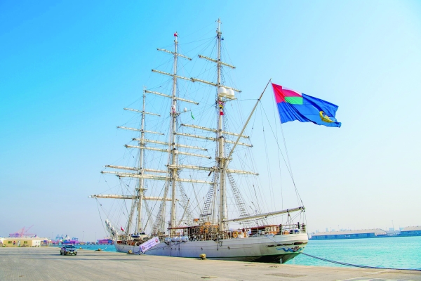 Shabab Oman II drops anchor in Jeddah - Oman Observer