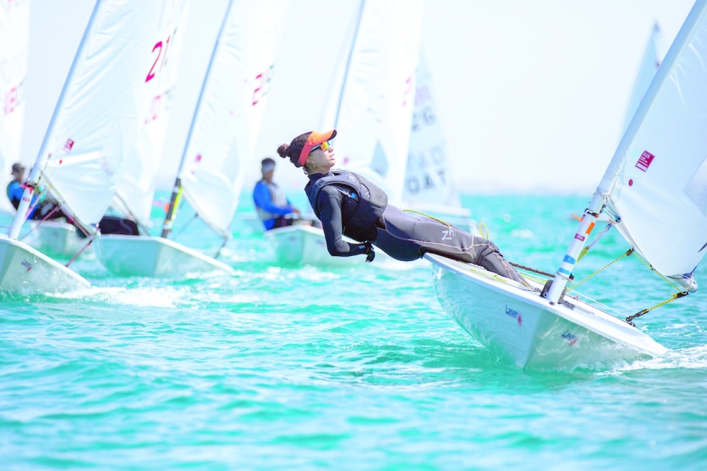 Omani sailors maintain good start on day two of the Arab Sailing - Oman ...