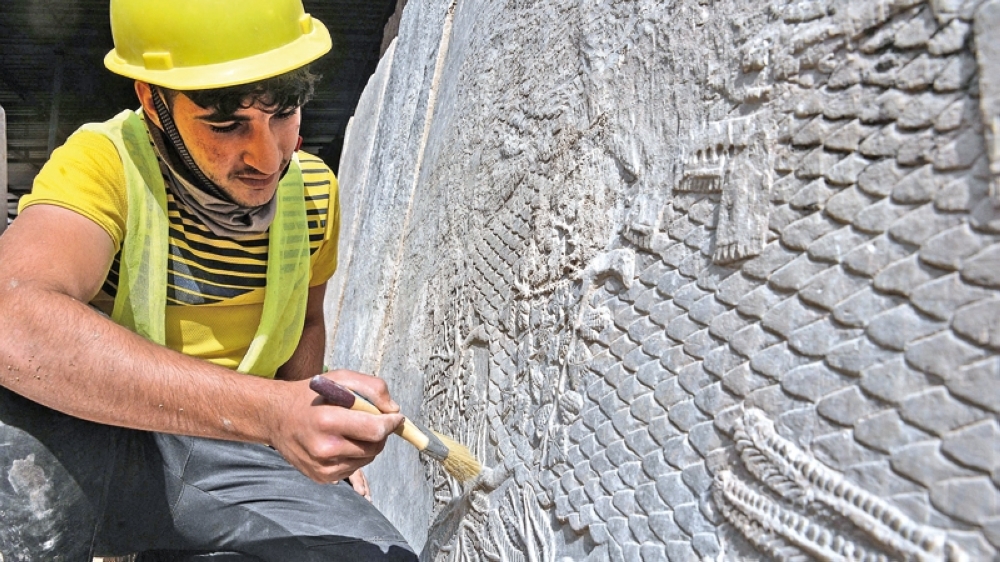 Ancient carvings discovered at iconic Iraq monument - Oman Observer