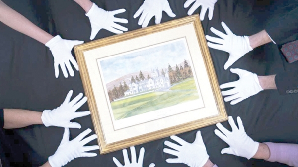 Print of King’s painting of Balmoral snapped up for more than £5,000 ...