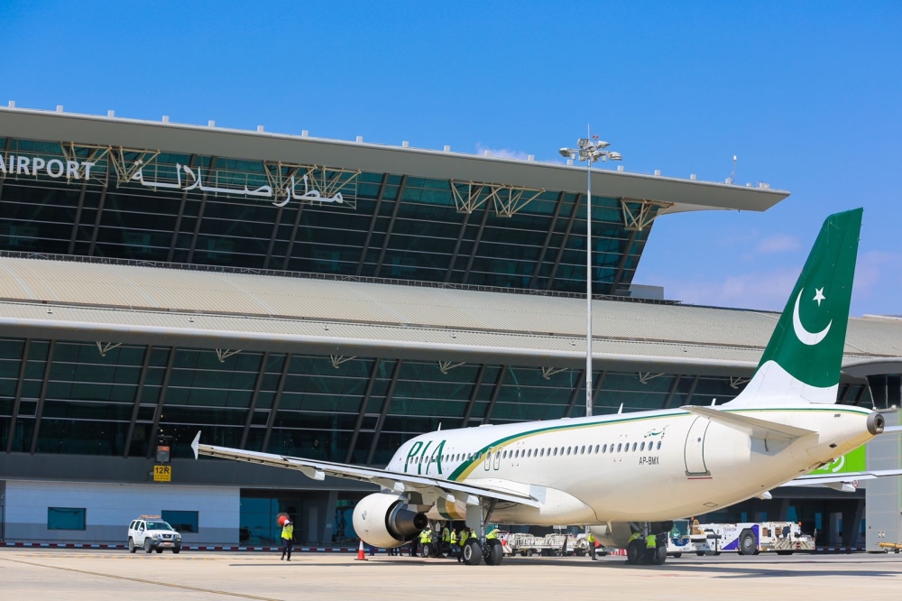 Salalah Airport receives first PIA flight from Sialkot - Oman Observer