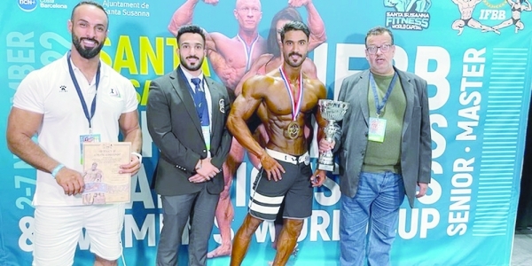 Oman body builders bag 4 medals - Oman Observer