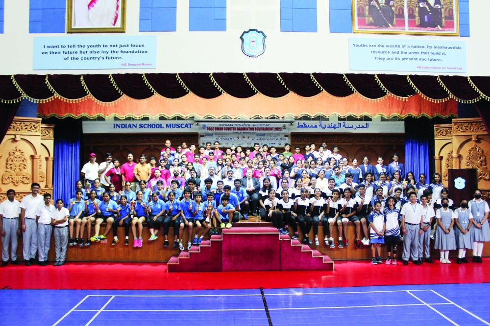 ISM excels in CBSE Oman Cluster badminton - Oman Observer