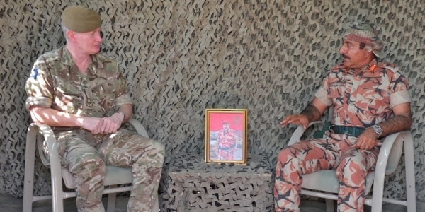 RAO Commander receives British Military Official - Oman Observer