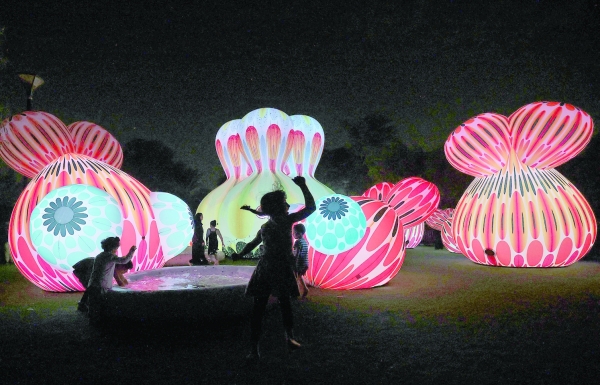 Saudi light festival tries to sell public on arts push - Oman Observer