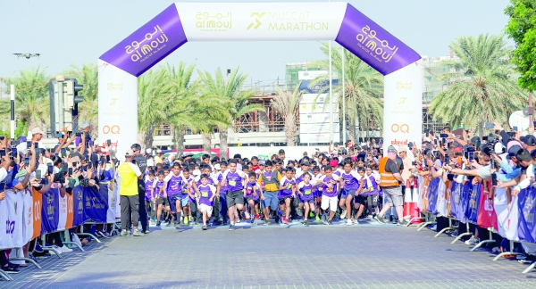 12,000 runners take part in Al Mouj Muscat Marathon 2022 - Oman Observer