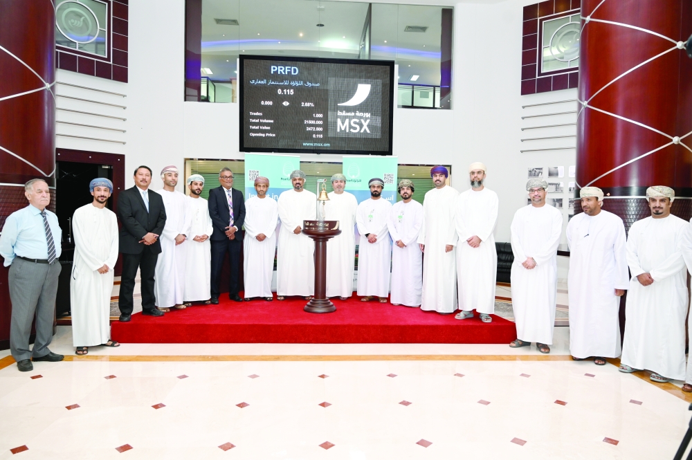 The Pearl REIF lists on MSX - Oman Observer