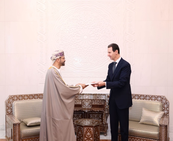 HM sends written message to Syrian president - Oman Observer