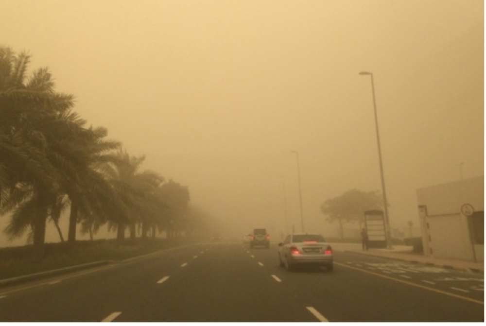 Dust storm, lower temperatures expected from Monday - Oman Observer