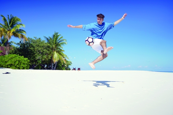 German freestyle football champion in Salalah - Oman Observer