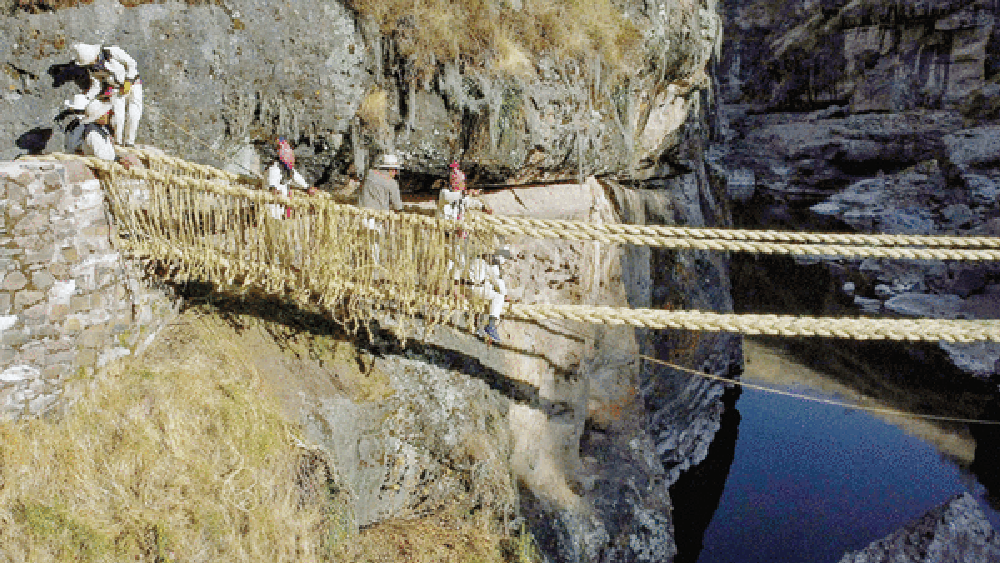 Inca Swing Bridge