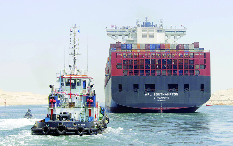 Suez Canal traffic resumes after massive ship freed - Oman Observer