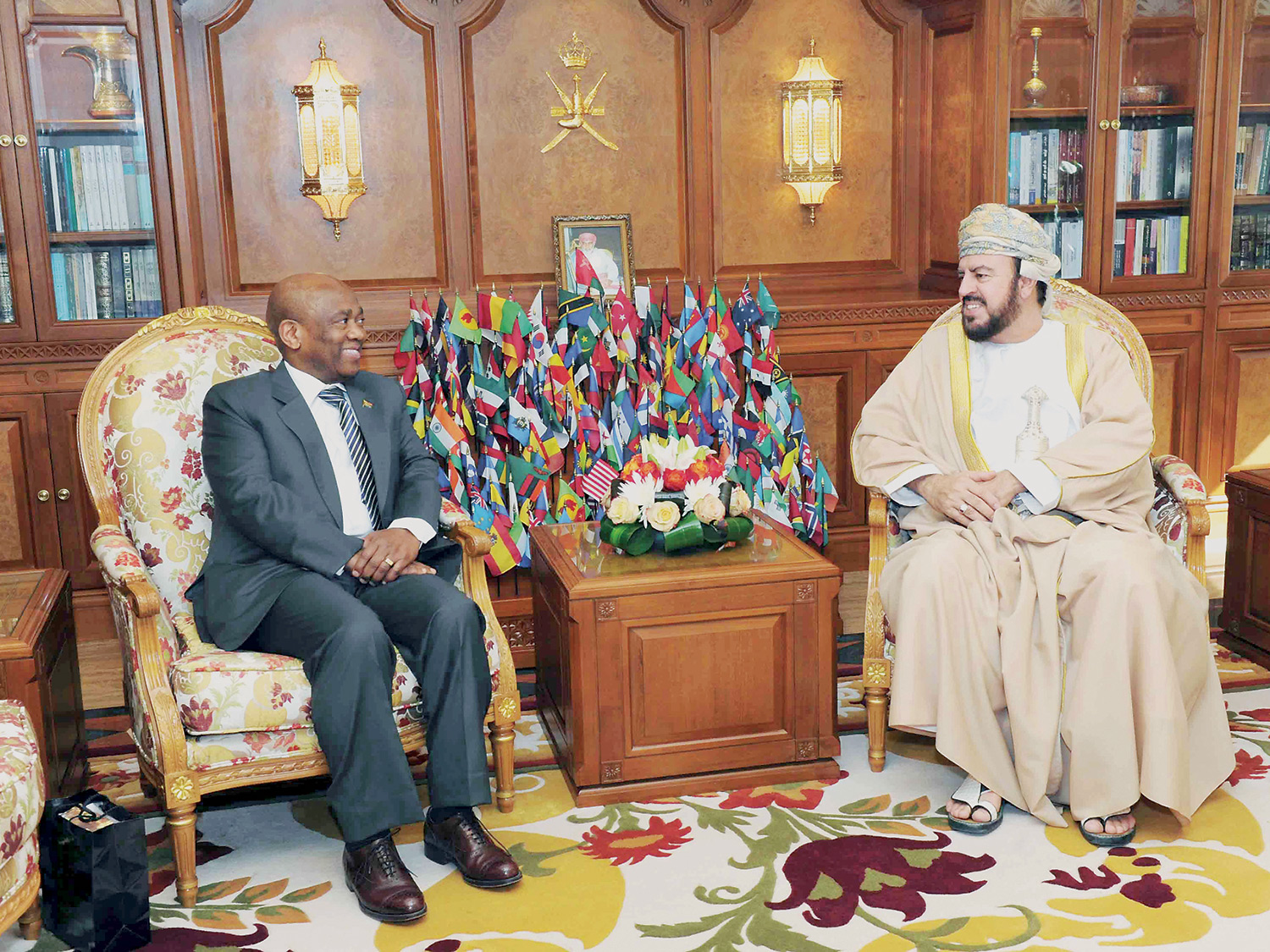 Asaad bids farewell to ambassador - Oman Observer