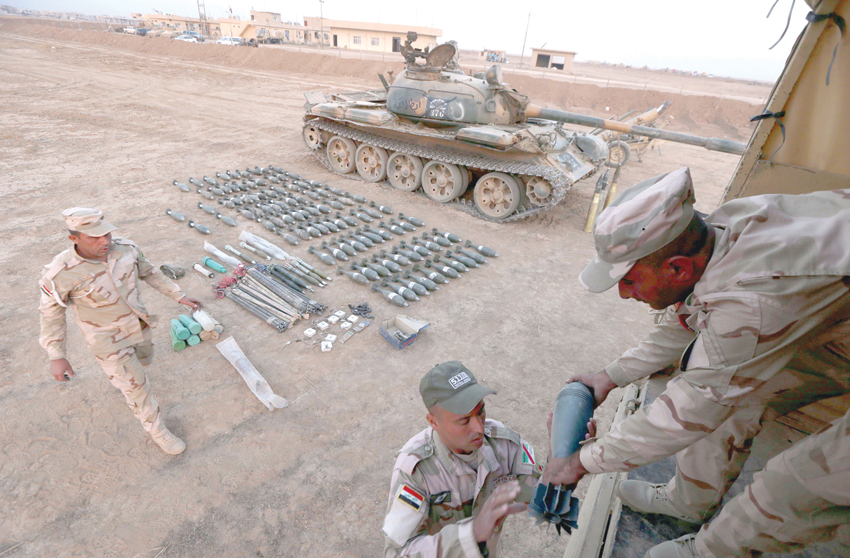 Iraqi gains reveal huge scale of IS weapons production - Oman Observer