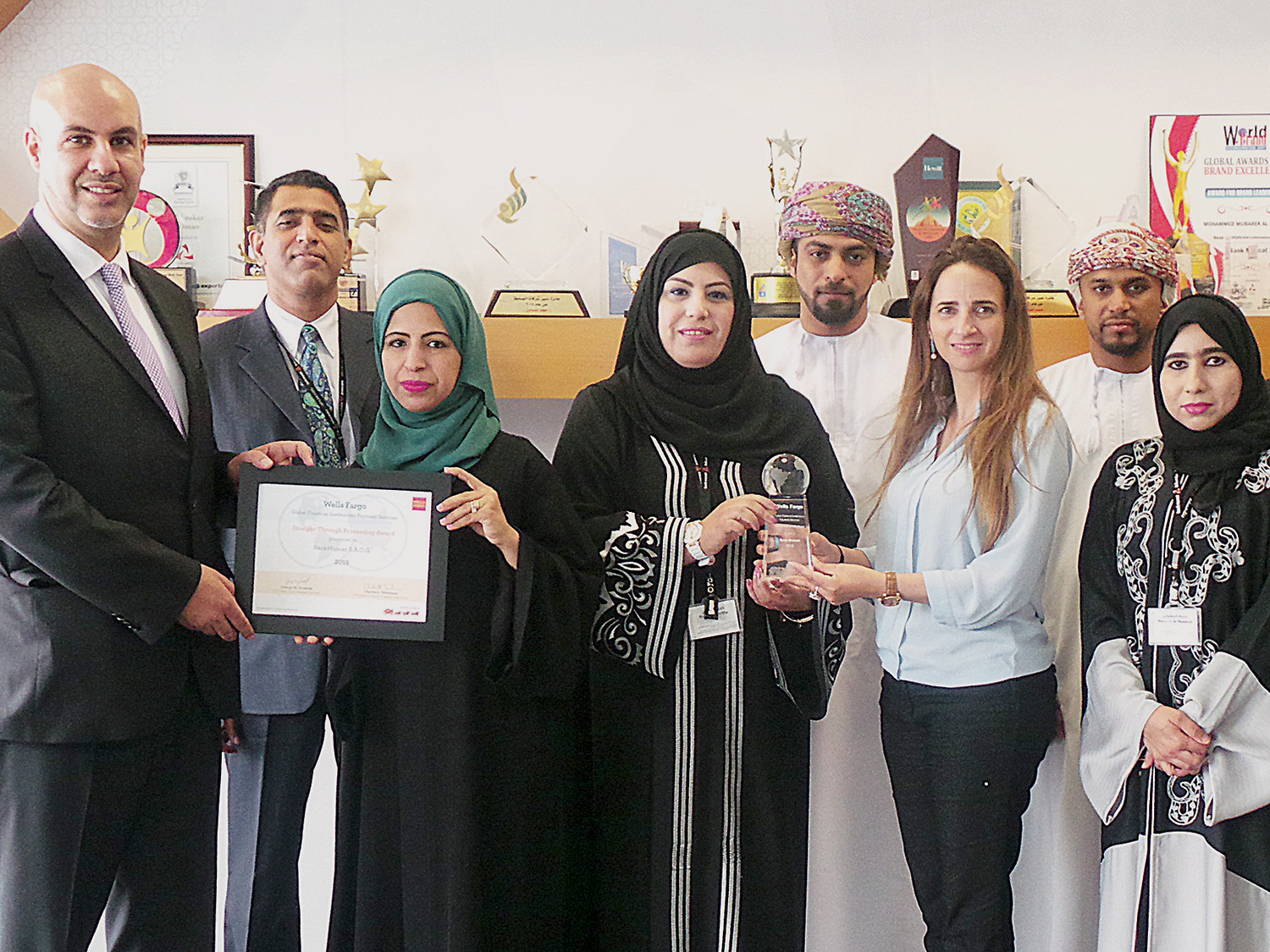 Bank Muscat wins Wells Fargo award for fund transfer - Oman Observer