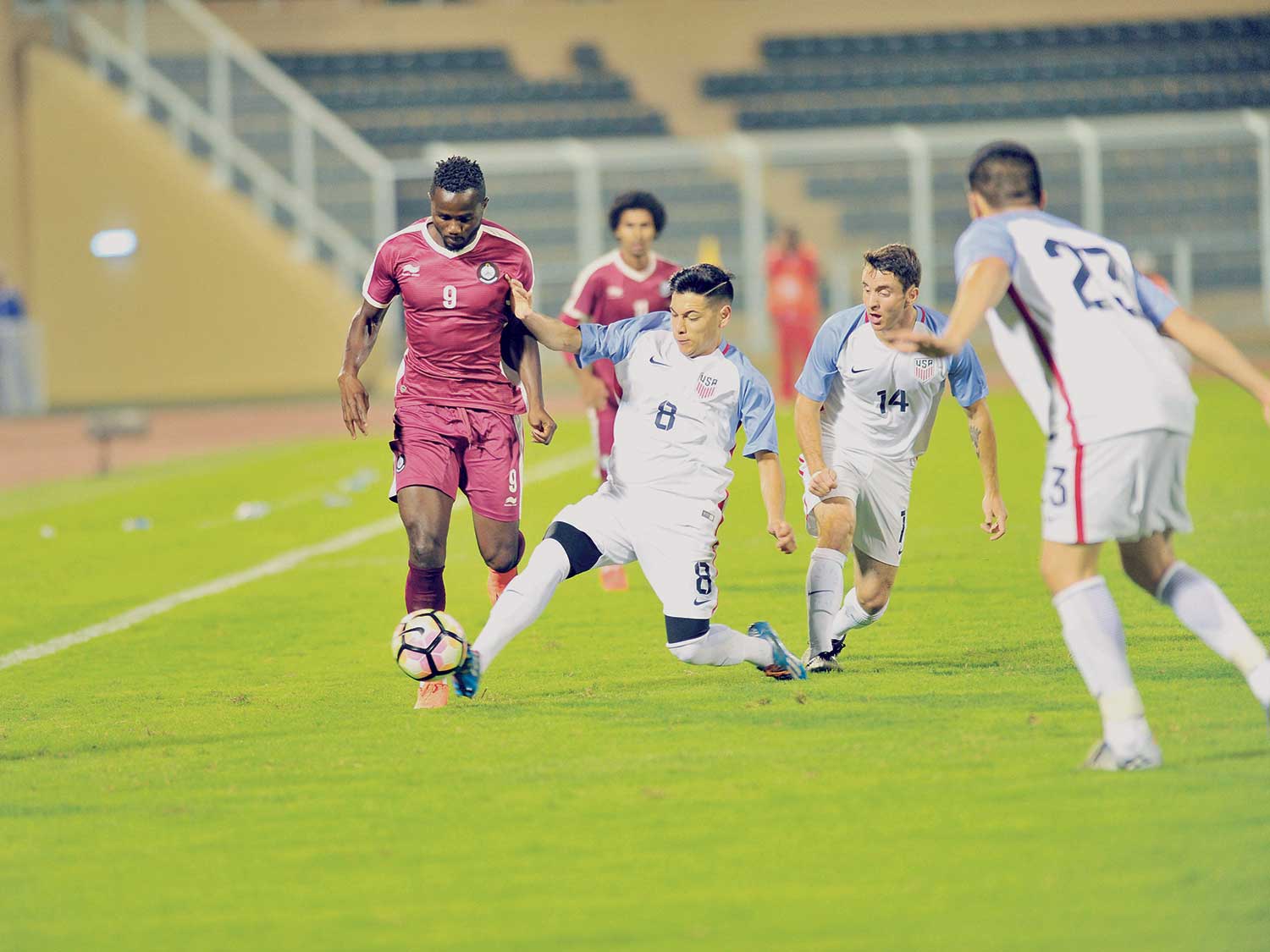 Qatar crush USA 5-1 - Oman Observer