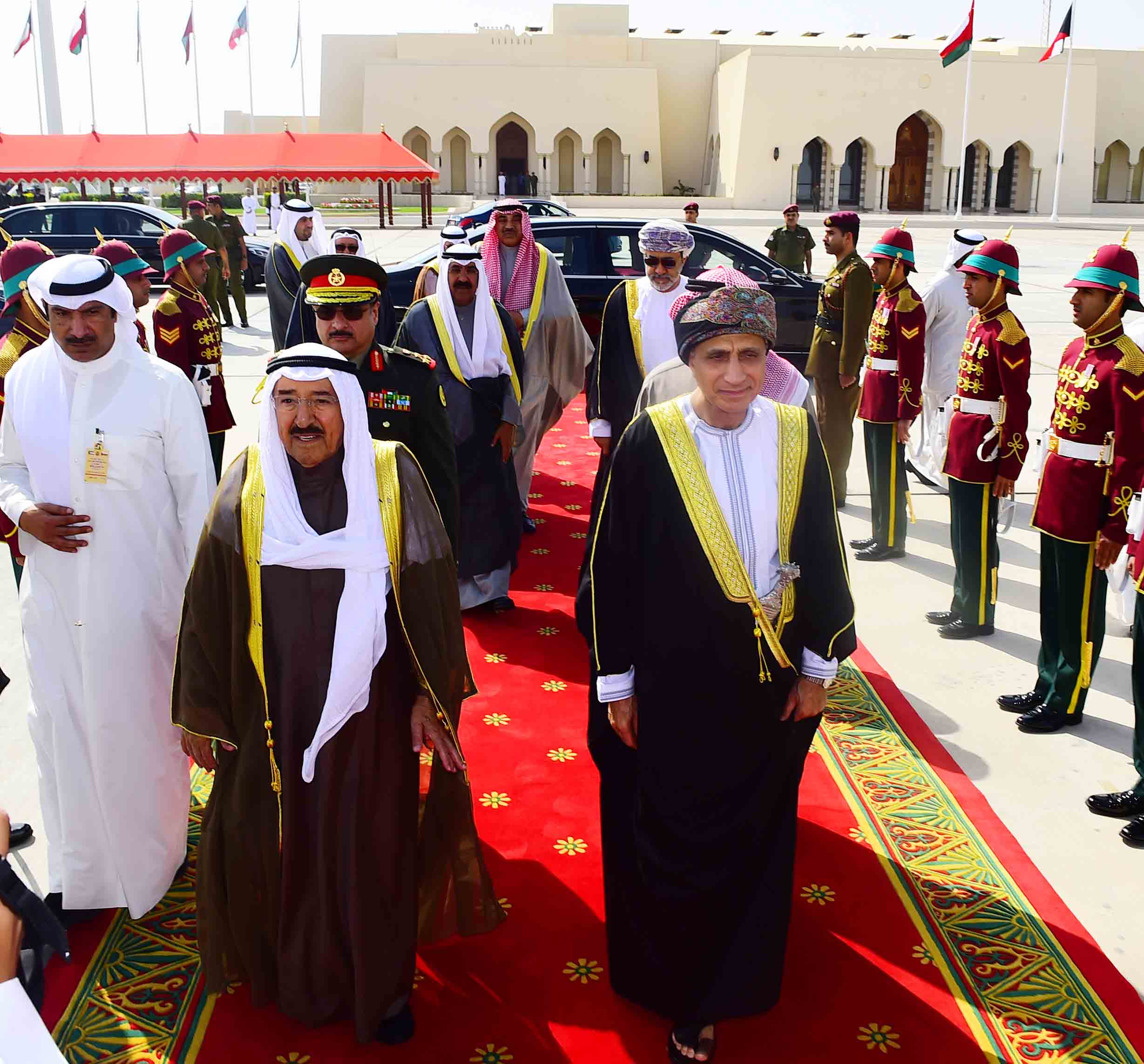 Emir of Kuwait concludes three-day visit - Oman Observer