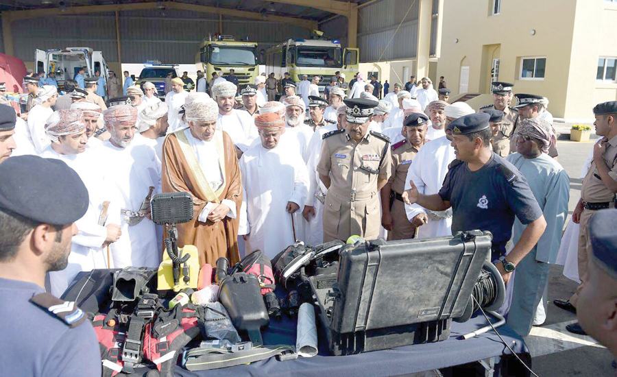 CIVIL DEFENCE AND AMBULANCE CENTRE OPENS - Oman Observer