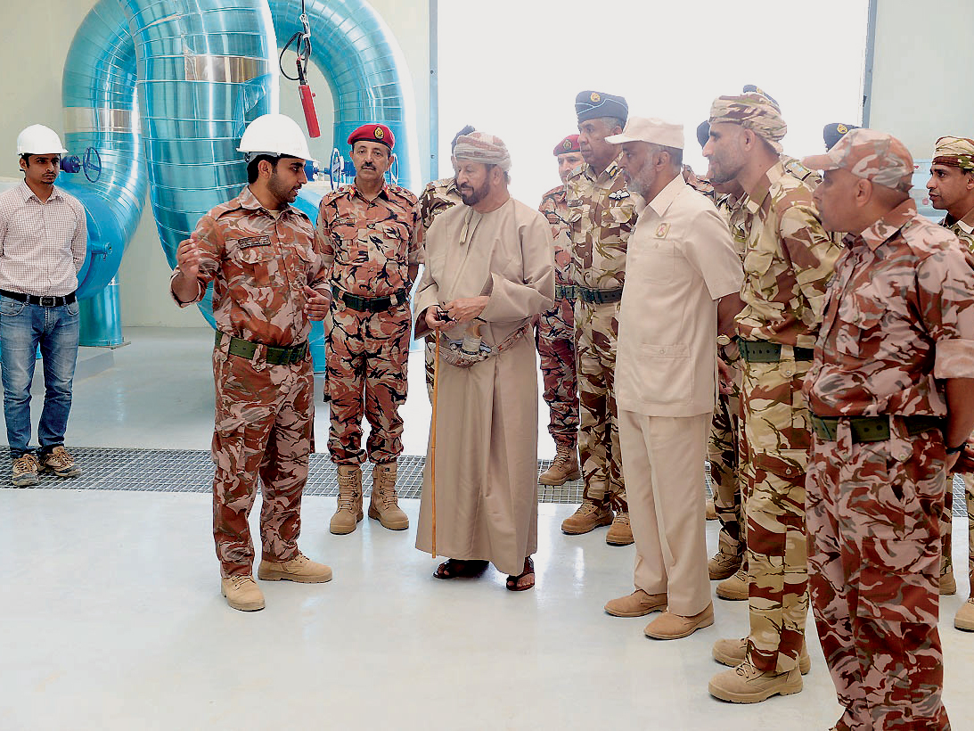 Minister inspects Adam Air Base - Oman Observer