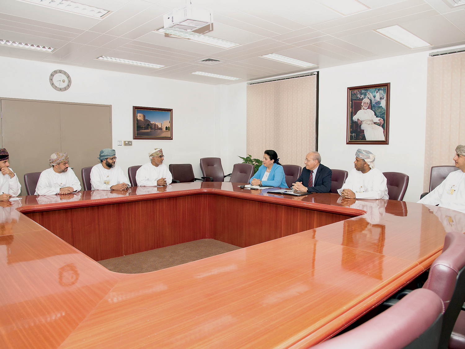 SQU receives IAEA delegation - Oman Observer