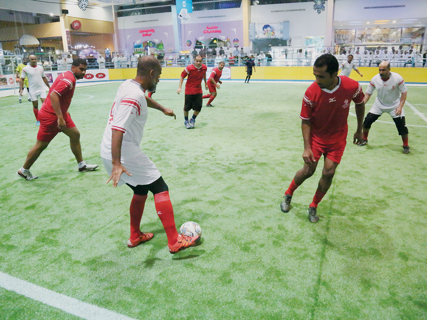First football on ice tourney kicks off - Oman Observer
