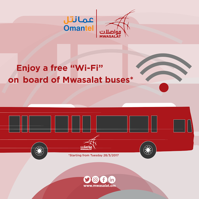 Free Wi-Fi on Mwasalat buses from tomorrow - Oman Observer